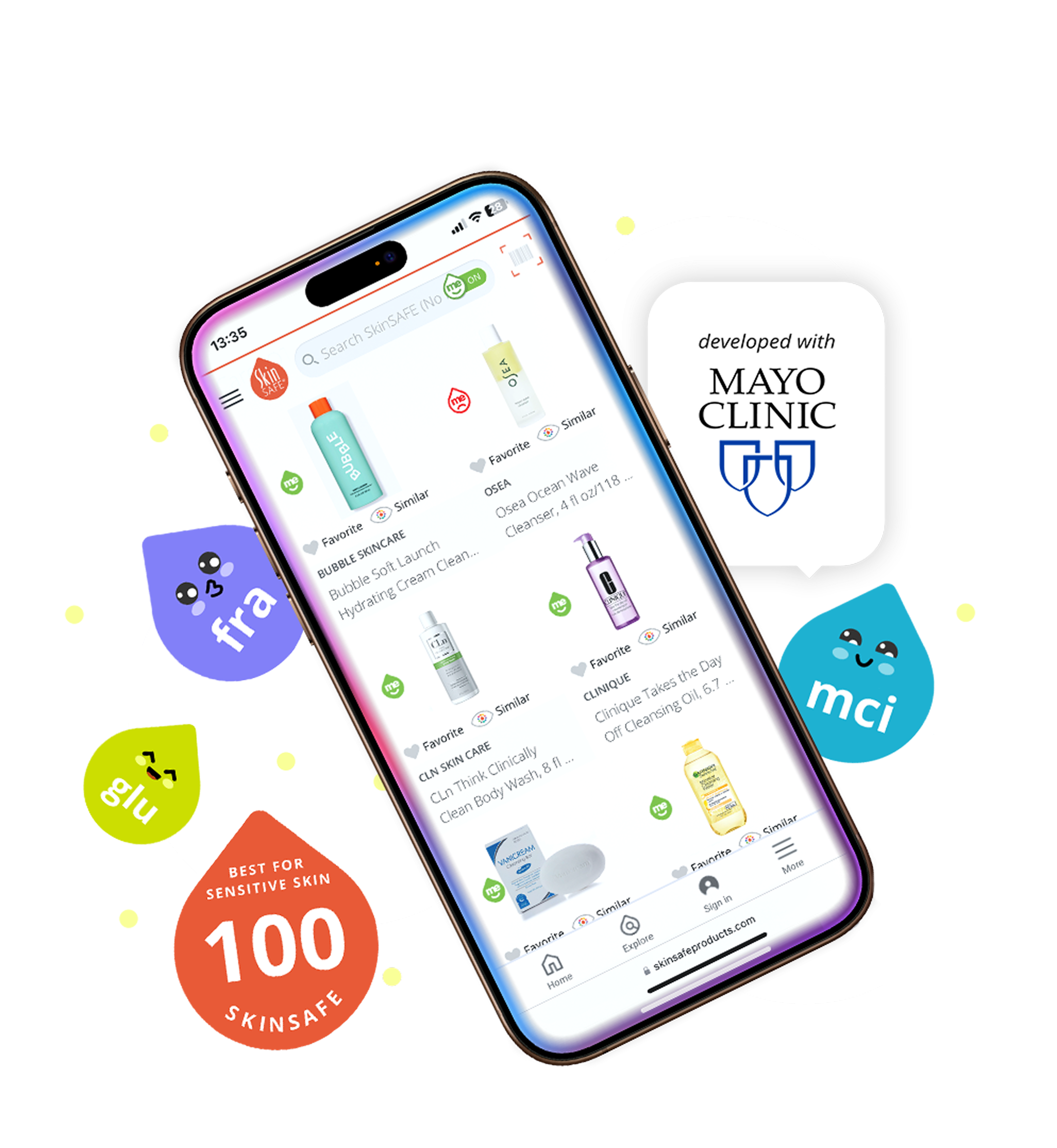 SkinSAFE Log in